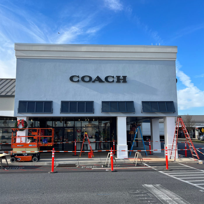 Hershey Tanger Outlets Site and Facade Improvements - Warehaus